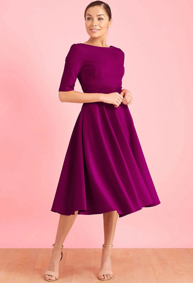 Hepburn Swing Kjole – Retropiken
